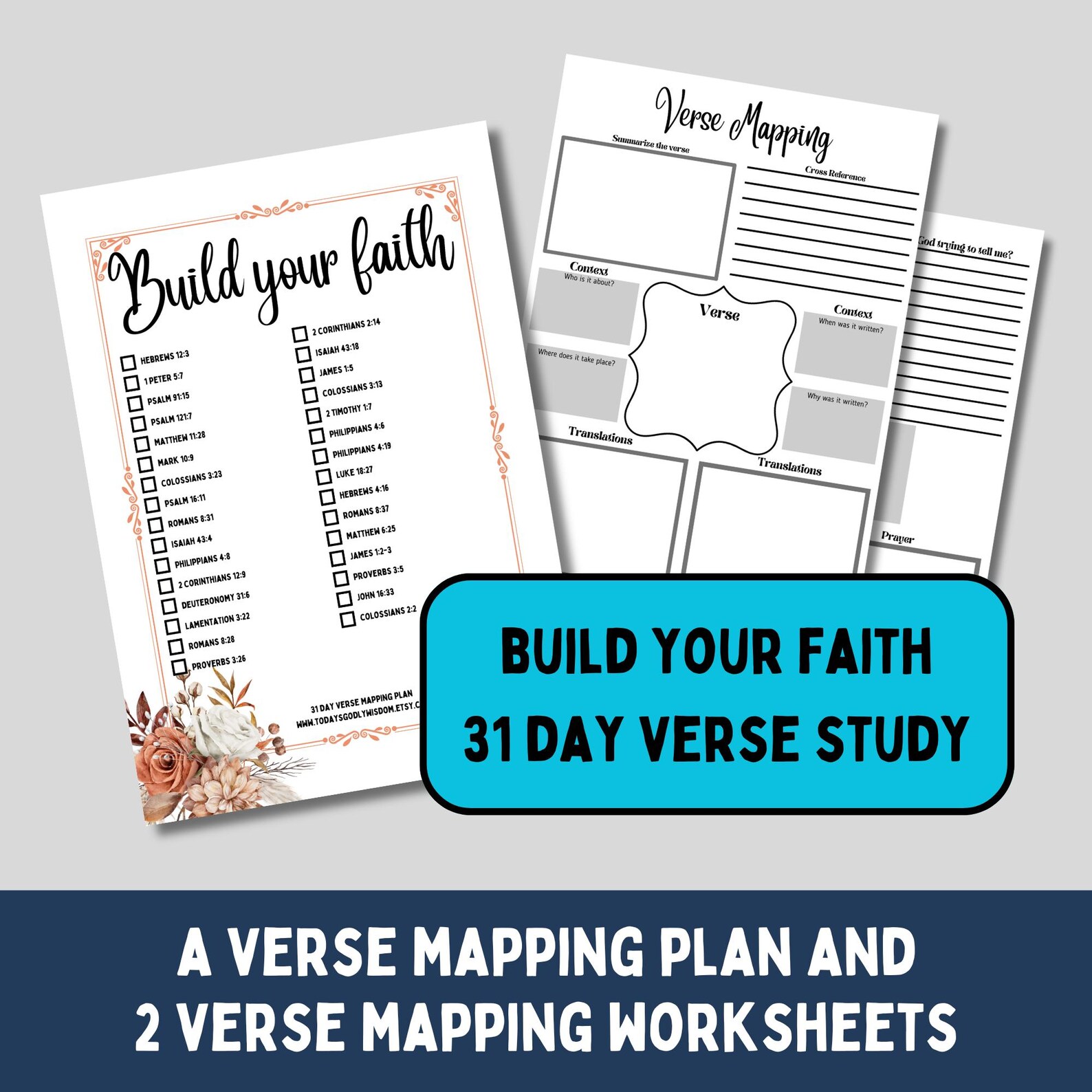 Faith Study Verse Mapping Plan for Adults Bible Verse Study About Faith ...