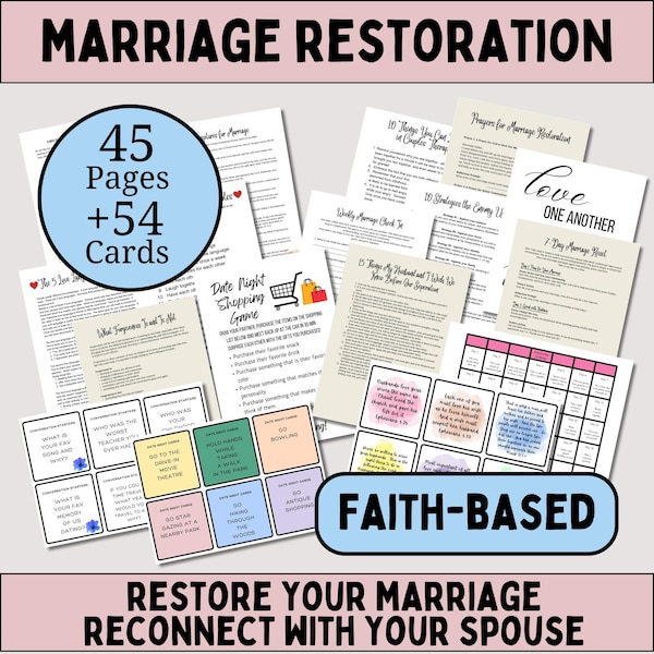 Christian Marriage Kit - Etsy