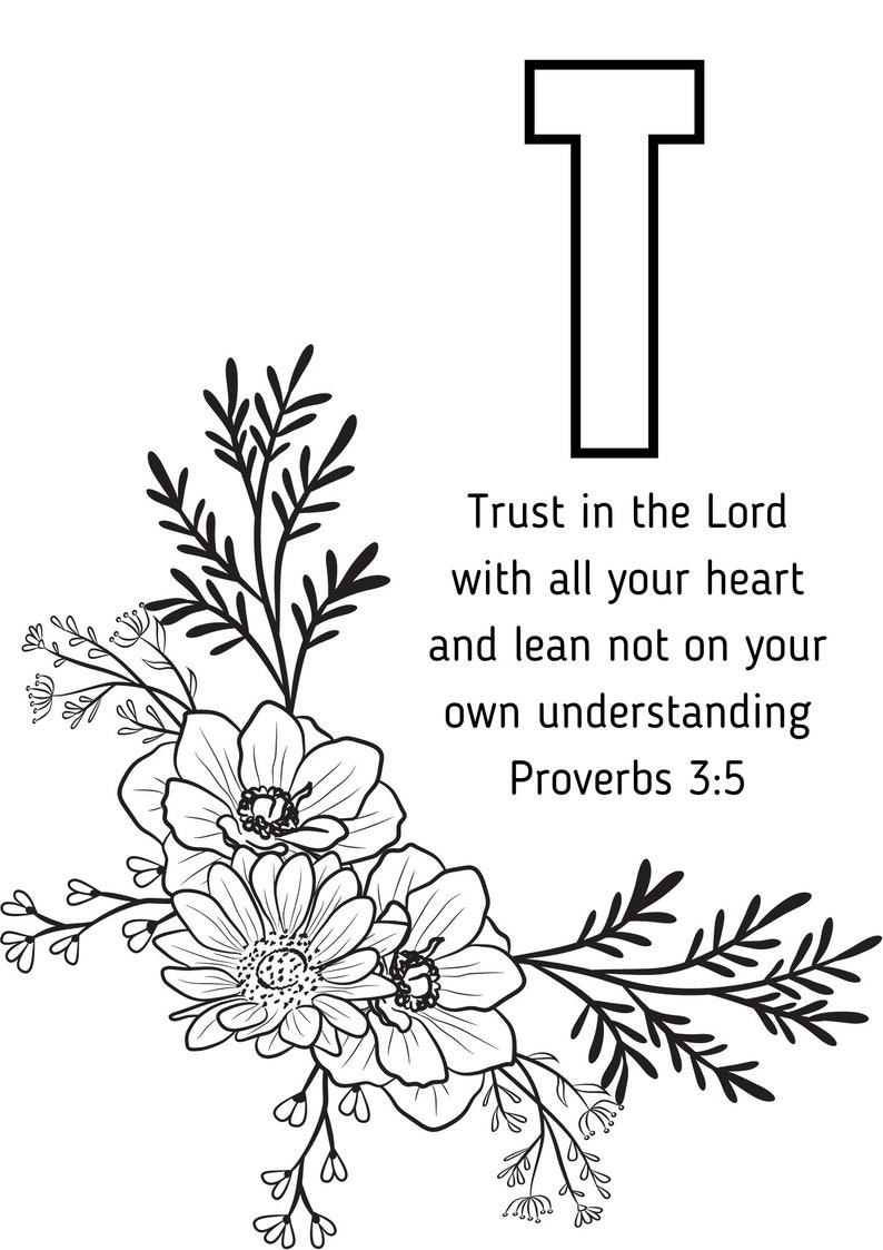 Bible Verse Coloring Pages, ABC Coloring Pages Printable, Coloring ...