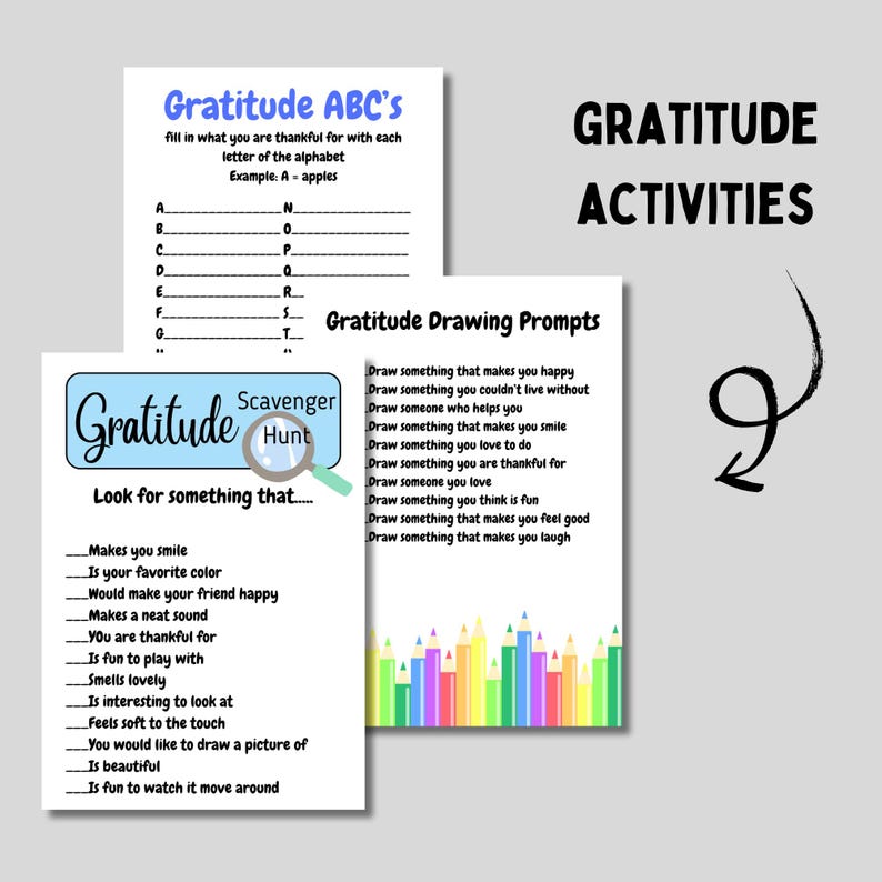 Christian Gratitude Journal Printable Pages Daily Devotional Scripture ...