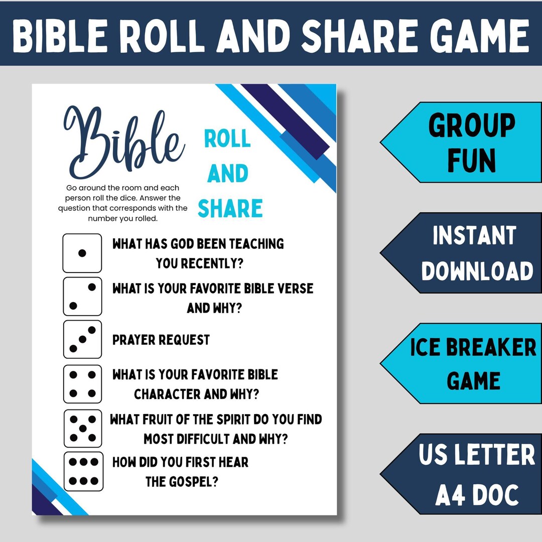 Women Ministry Icebreaker Conversation Starter Christian Activity Group ...