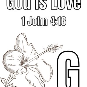 Bible Verse Coloring Pages, ABC Coloring Pages Printable, Coloring ...