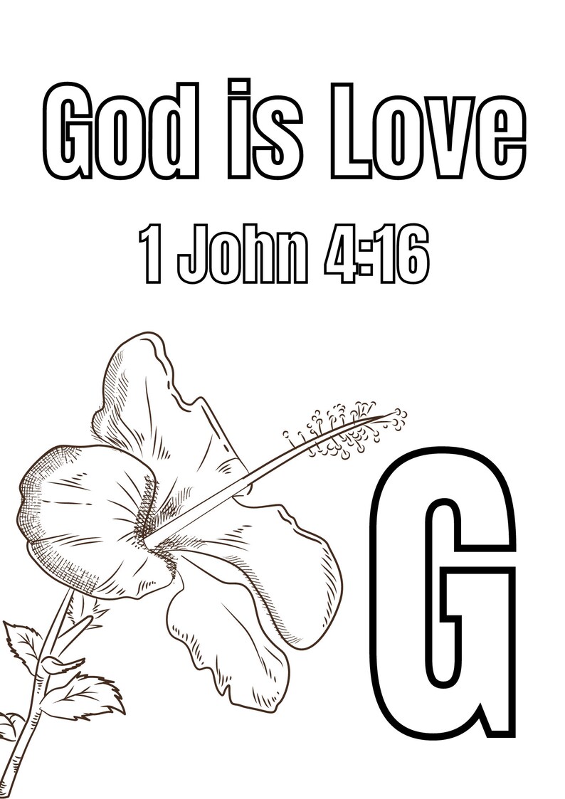 Bible Verse Coloring Pages, ABC Coloring Pages Printable, Coloring ...