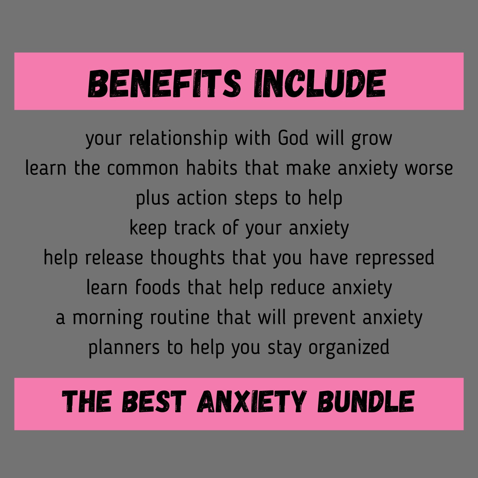 Christian Anxiety Journal Printable, Bible Verses for Anxiety, Anxiety ...