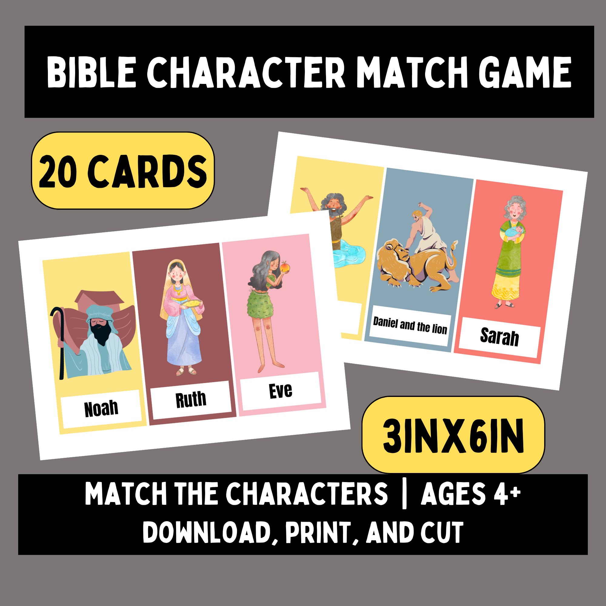 Bible Games for Kids Sunday School Activities for Church Youth Bible ...