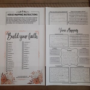 Faith Study Verse Mapping Plan for Adults Bible Verse Study About Faith ...