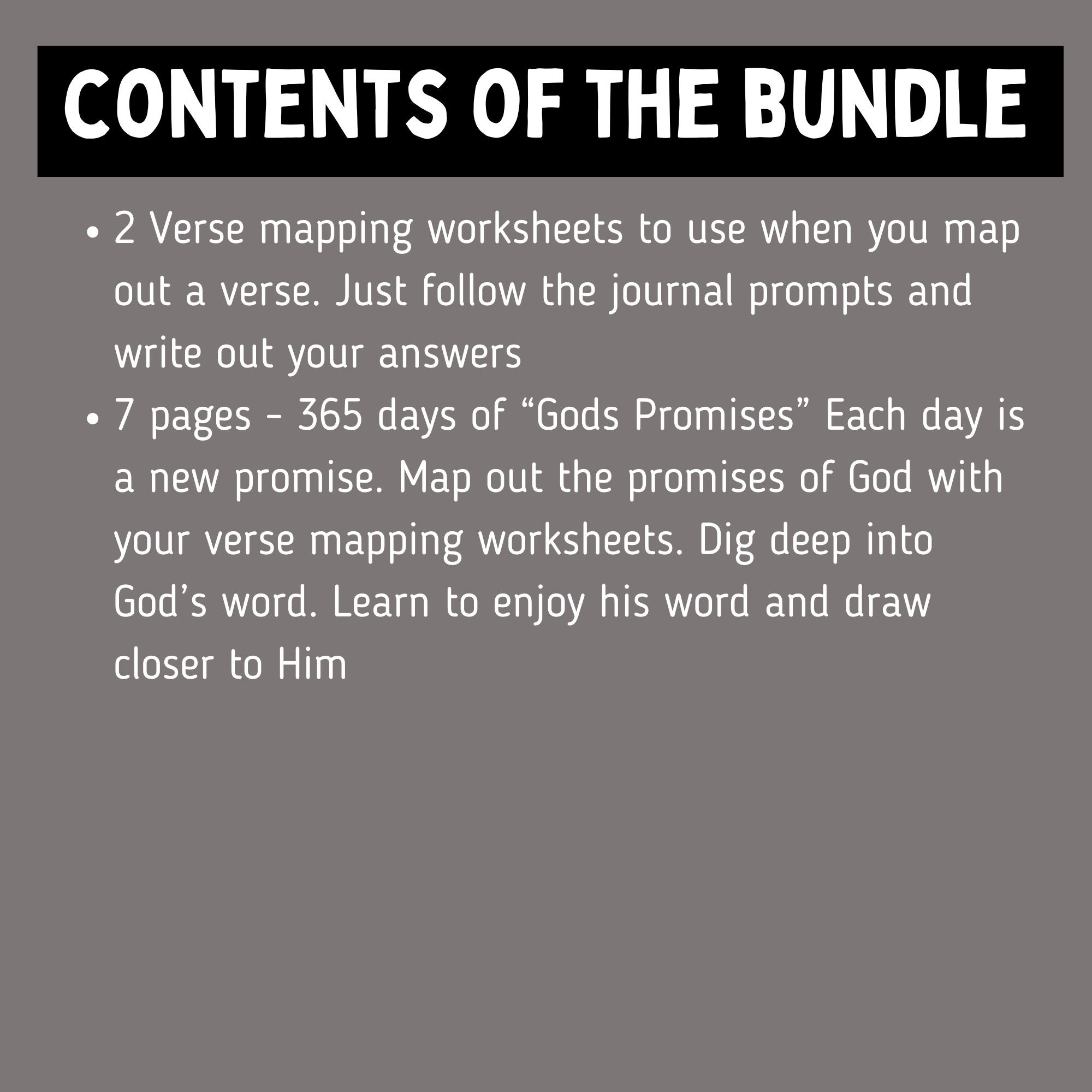 Bible Verse Mapping Bundle Printable Bible Study Planner for Adults ...