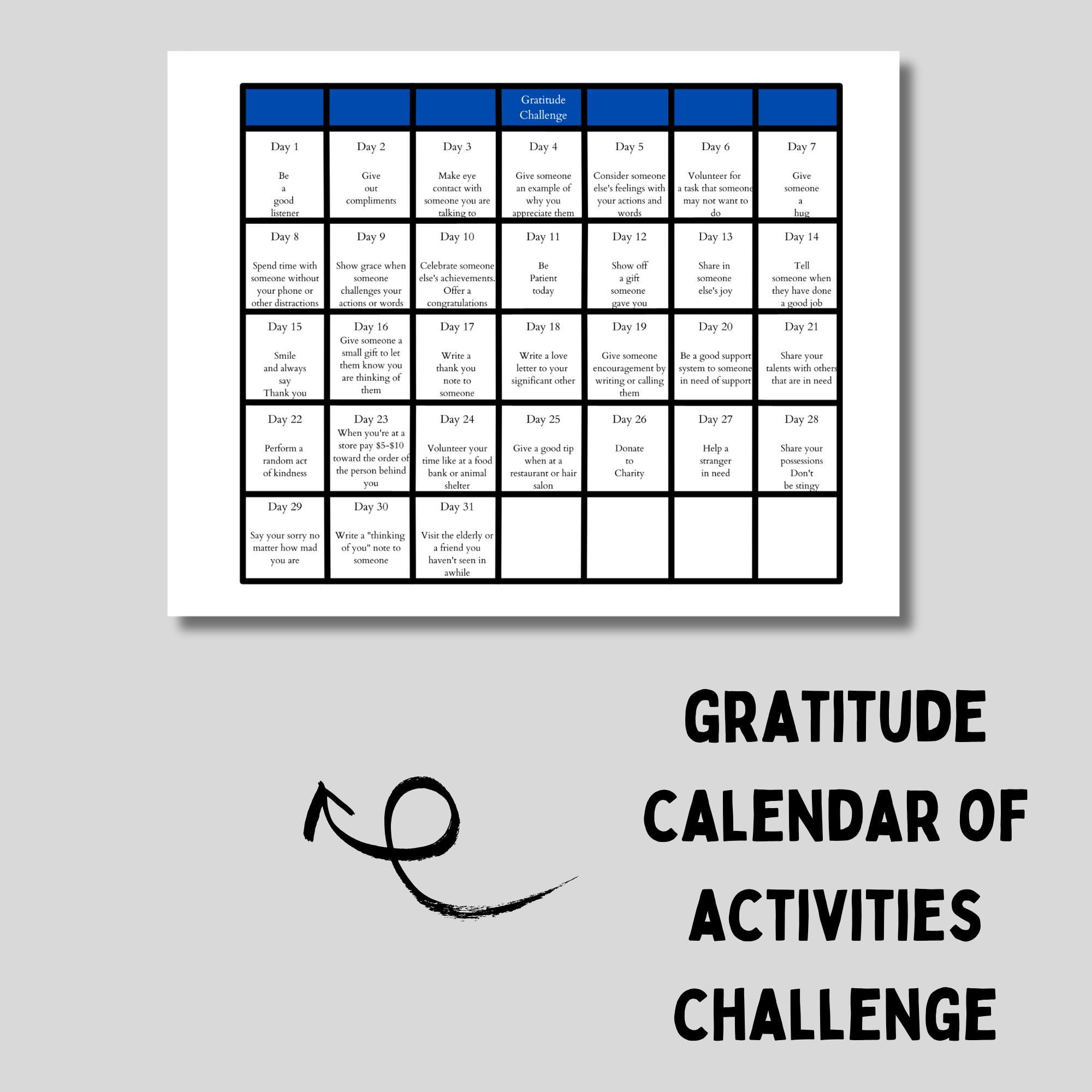 Christian Gratitude Journal Printable Mental Health Journal Tracker for ...