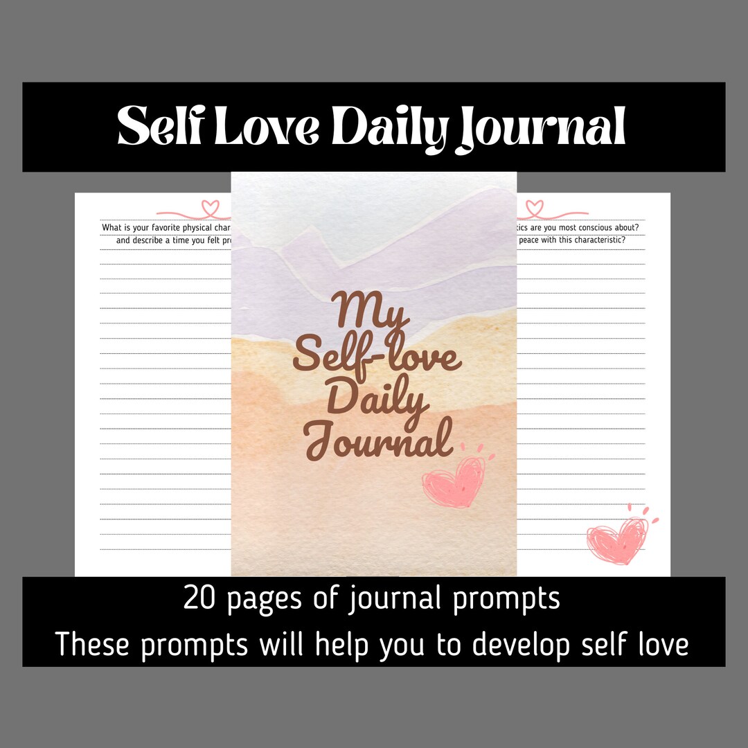Christian Self-love Journal Prompts, Self-love Journal Printable, Self ...