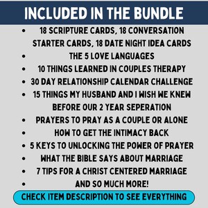 Christian Marriage Resource Bundle Printable Marriage Counseling Love ...