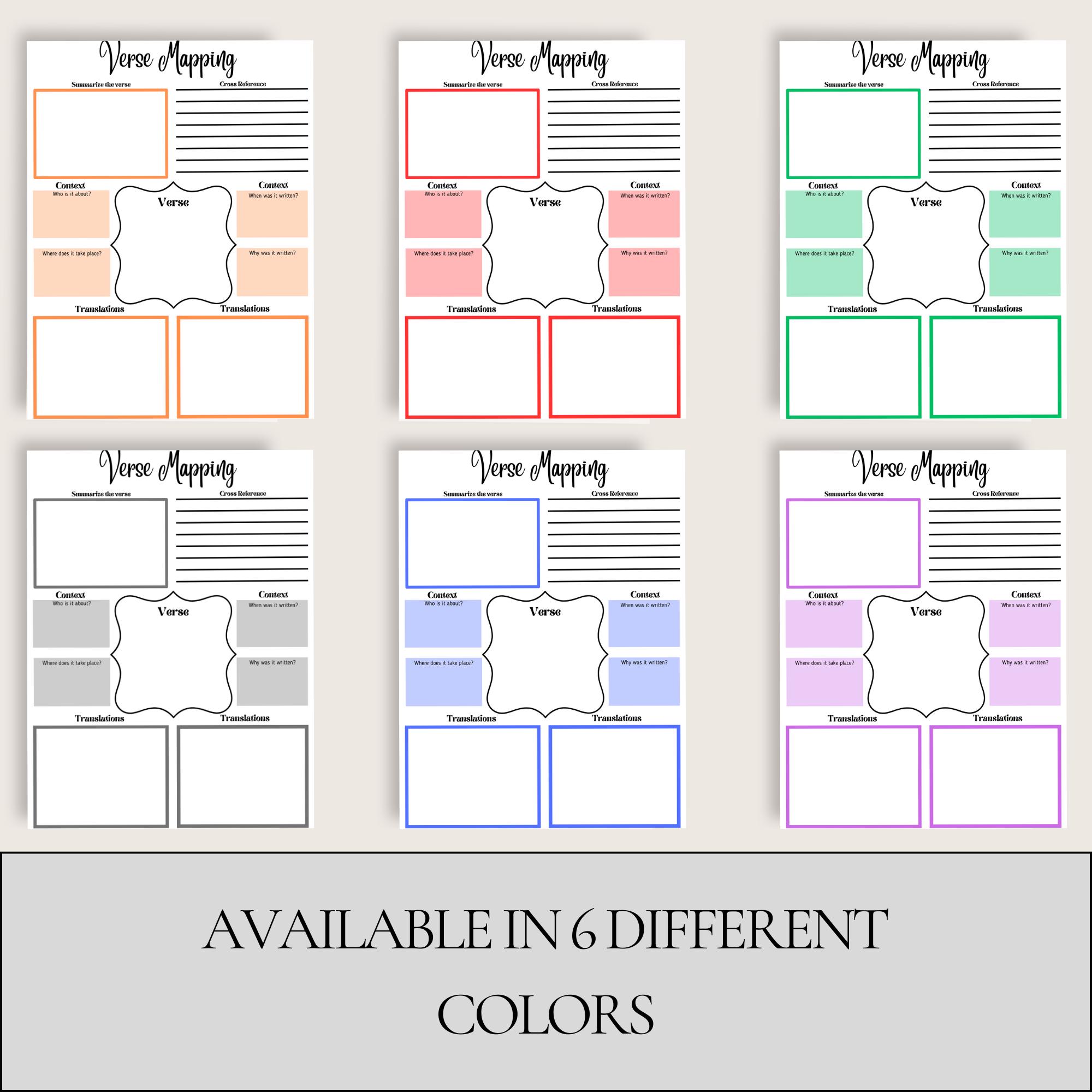 Verse Mapping Plan About Faith Bible Study Method Guide Spiritual ...