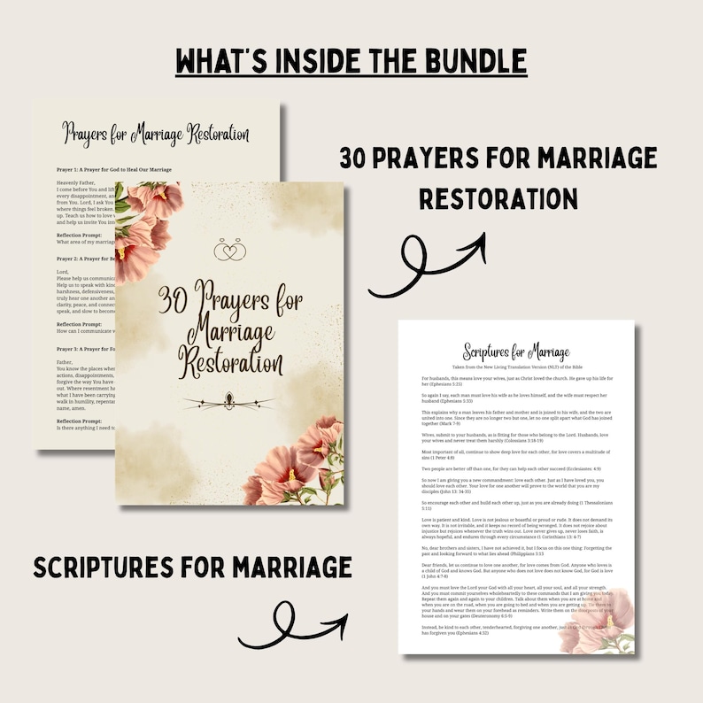 Christian Marriage Workbook for Restoration Couples Devotional Guide ...