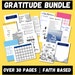Christian Gratitude Journal Printable Thankfulness Journal - Etsy