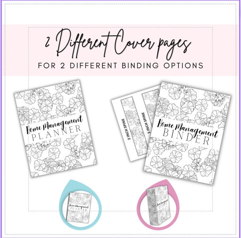 Home Management Binder/planner - Etsy