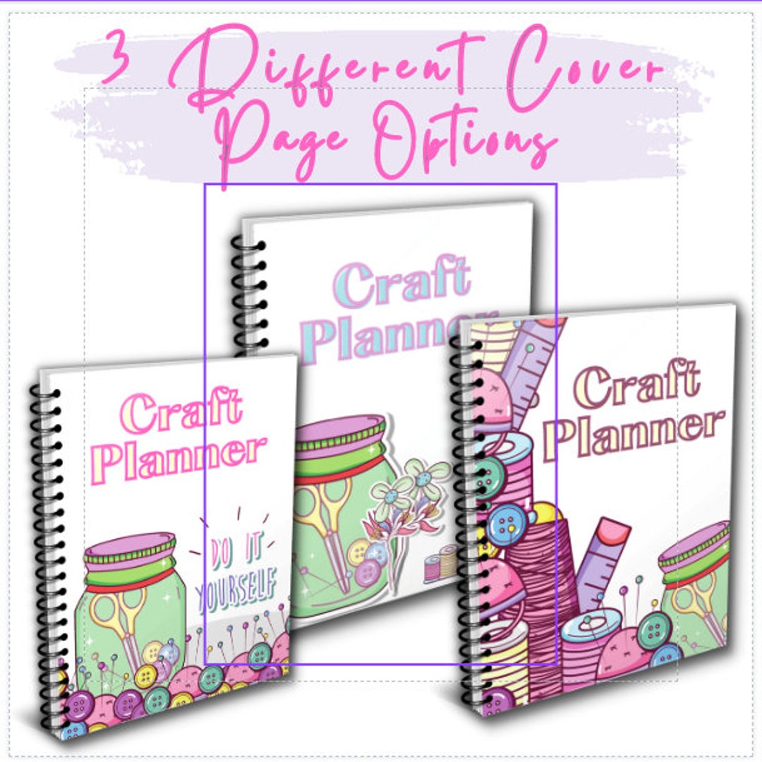 Colorful Craft Planner - Etsy