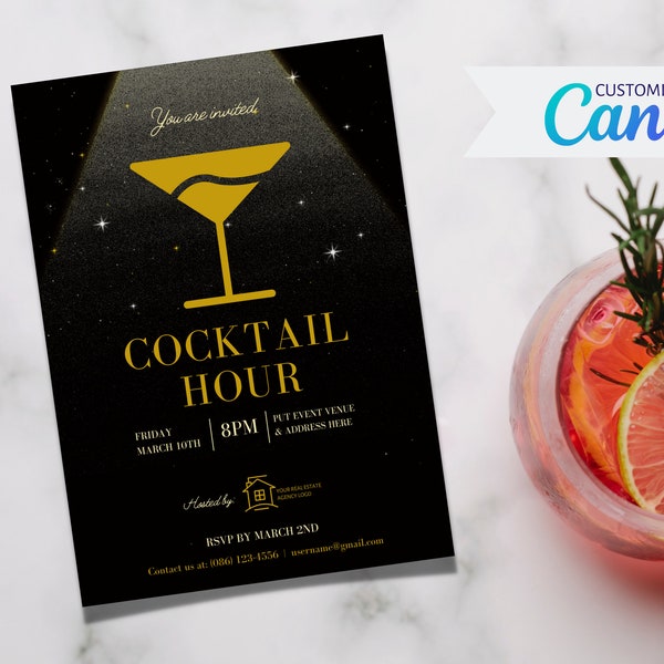 Client Happy Hour Invitation - Etsy