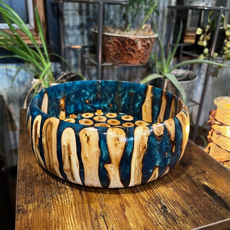Resin Bowl - Etsy