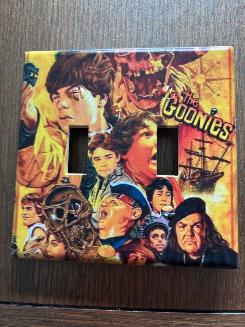 Goonies UV Printed Light Switch Covers - Etsy