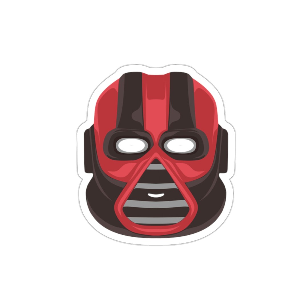Matt Tracker M.A.S.K. Ben Cooper Inspired Mask Die-cut Sticker - Etsy