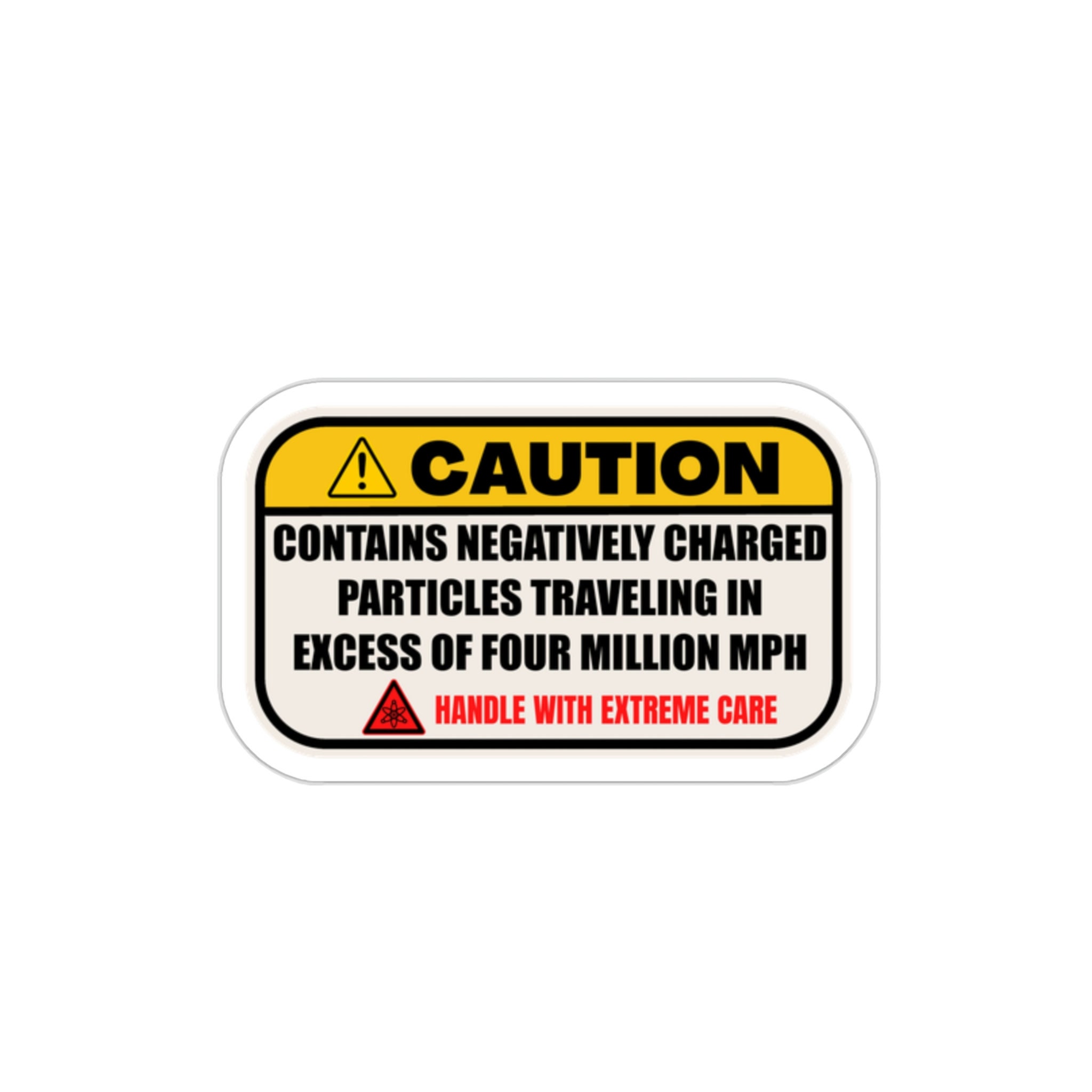 CAUTION Handle With Extreme Care Die-cut Sticker - Etsy