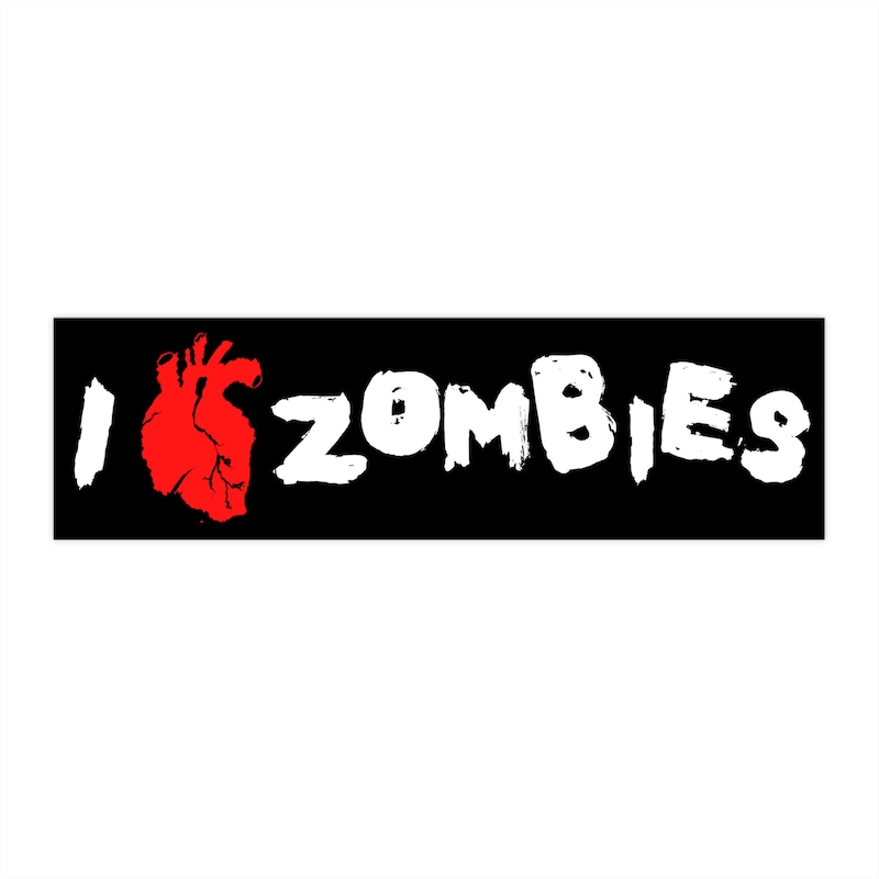 I Love Zombies - Etsy