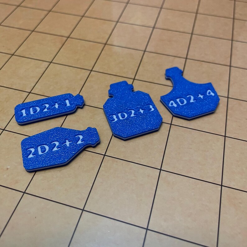 Dnd Mana Potion Tokens - Etsy