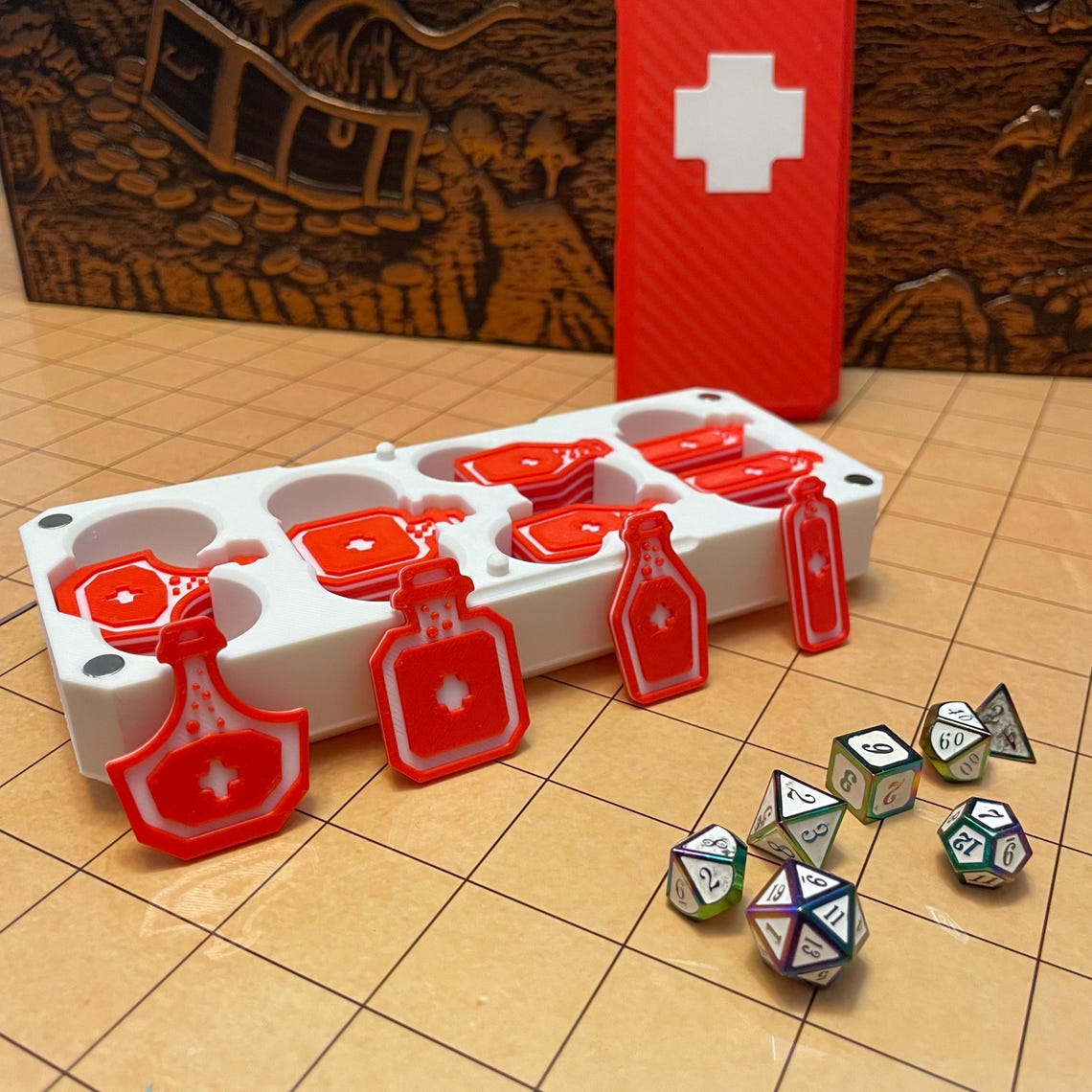 Dnd Health Potion Tokens - Etsy