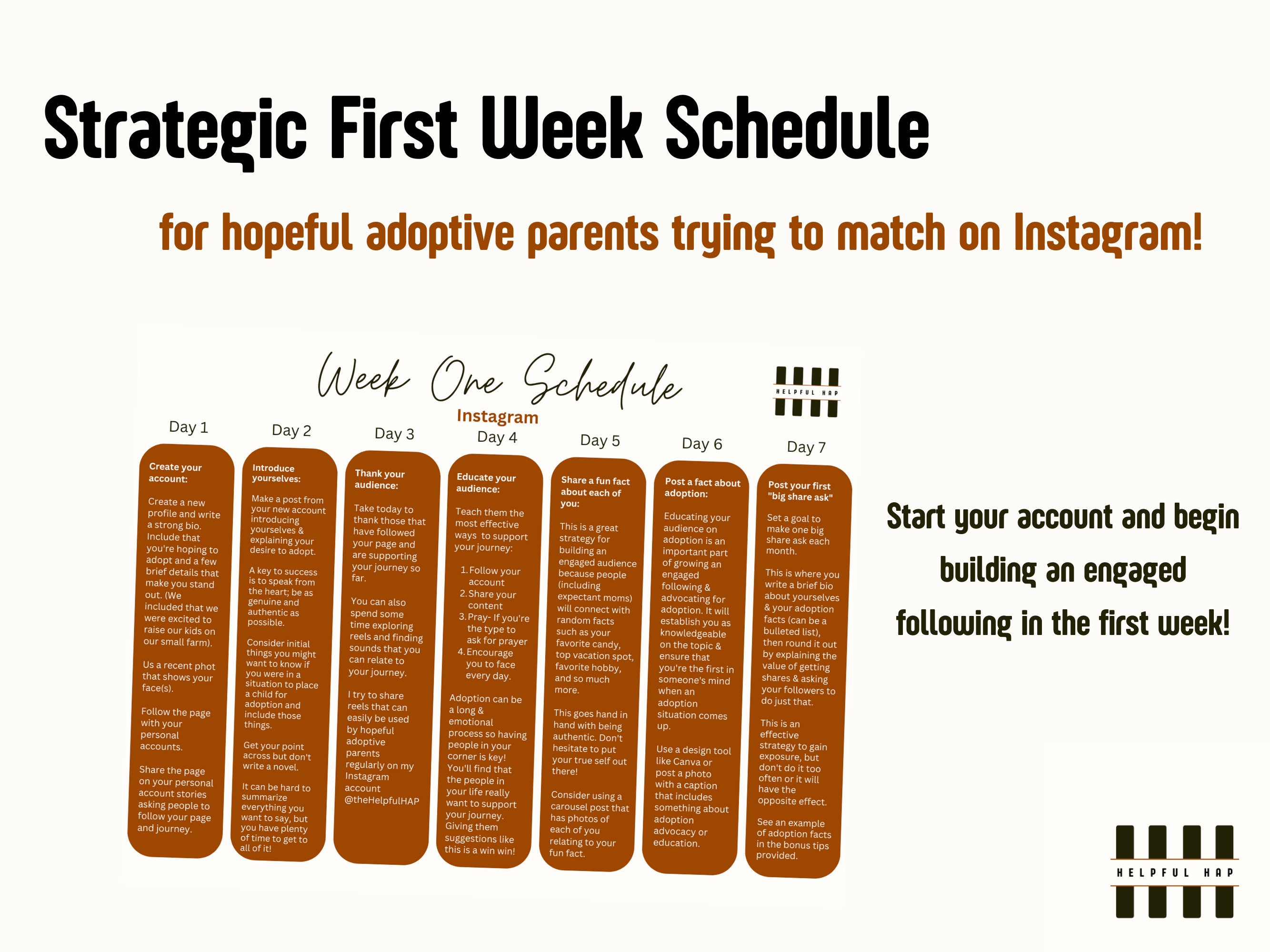 Instagram Starter Plan for Adoption Matching on Social Media - Etsy