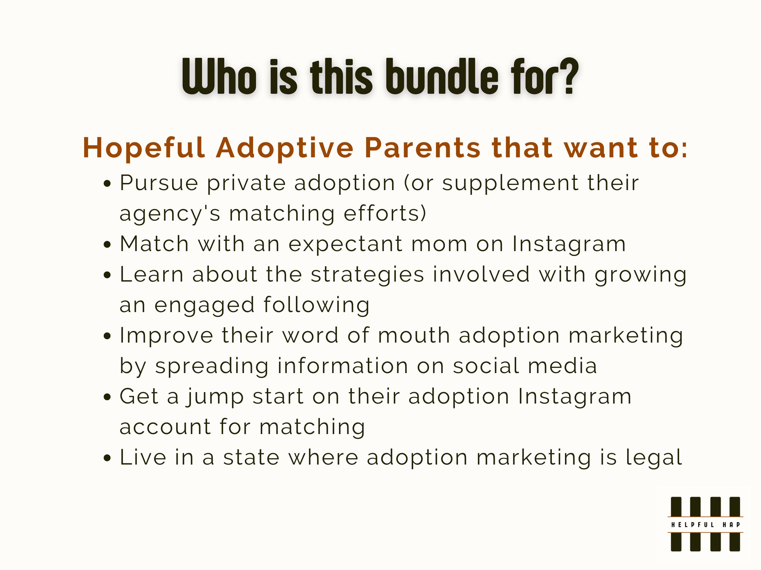 Instagram Starter Plan for Adoption Matching on Social Media - Etsy