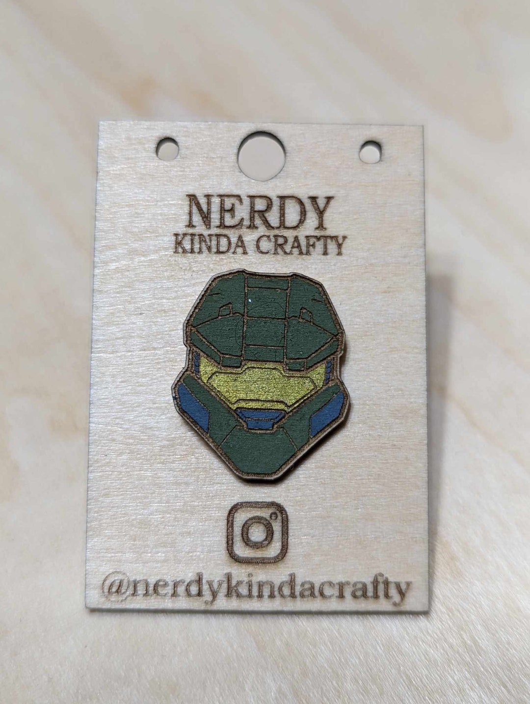 Master Chief Halo Inspired Pins, Accessory Set, Lightweight Design ...