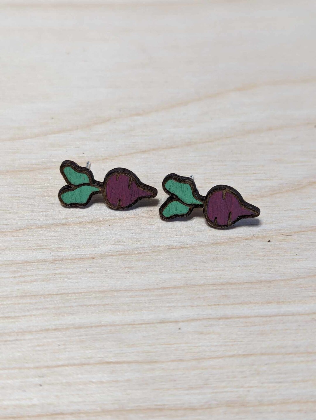 Beets the Office Schrute Farms Sterling Silver Earring Stud Set ...
