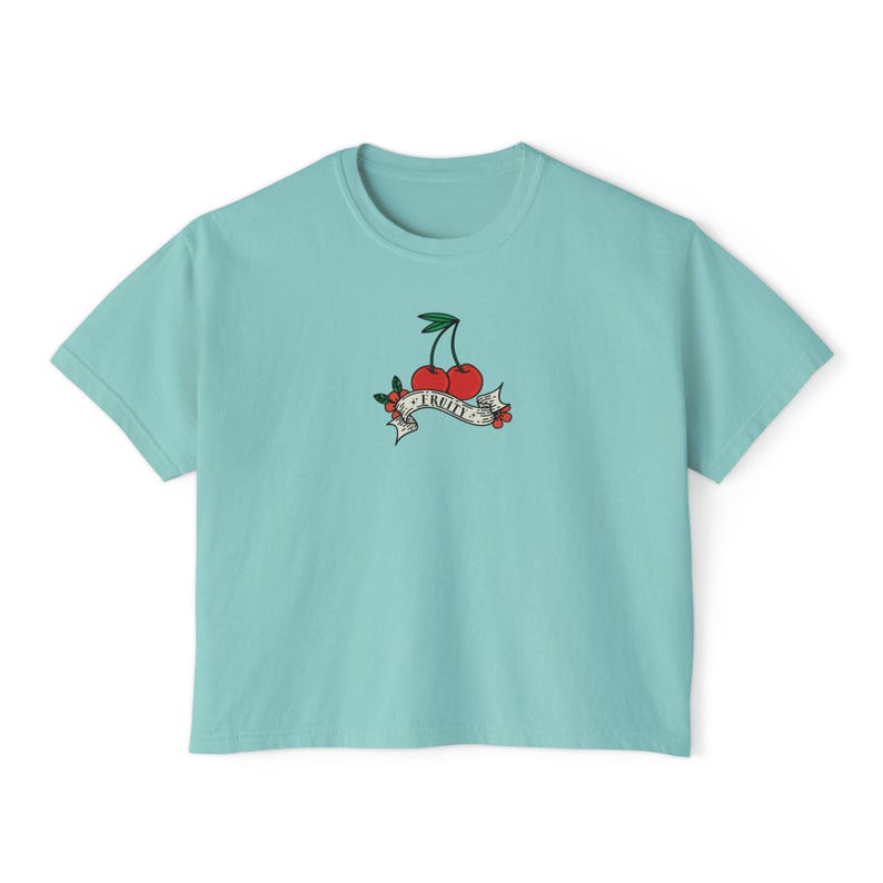 Fruity Boxy Crop Top, Subtle Pride, Subtle Pride, Subtle Queer, Subtle ...