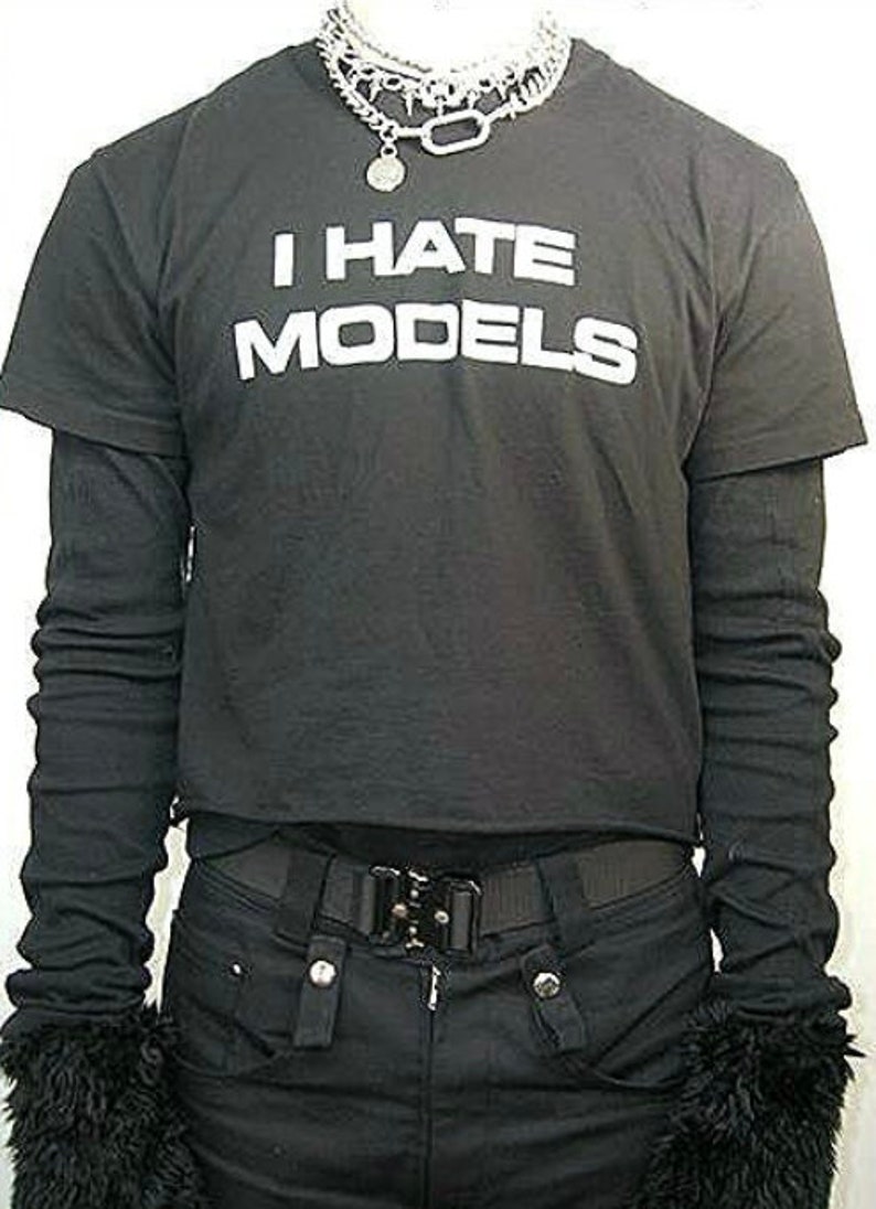 I Hate Models T-shirt - Etsy
