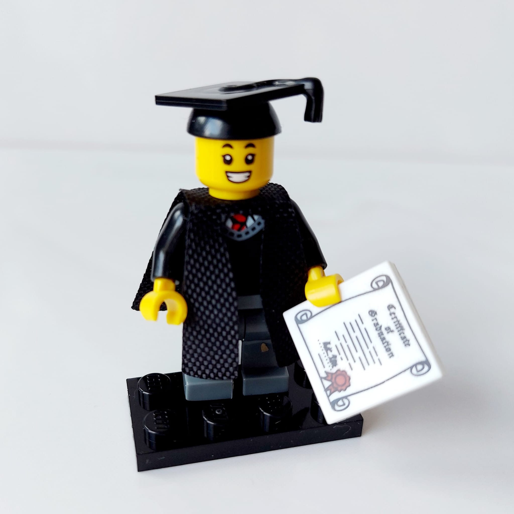 Graduation Minifigures Graduate Cake Toppers * Customised Personalised ...