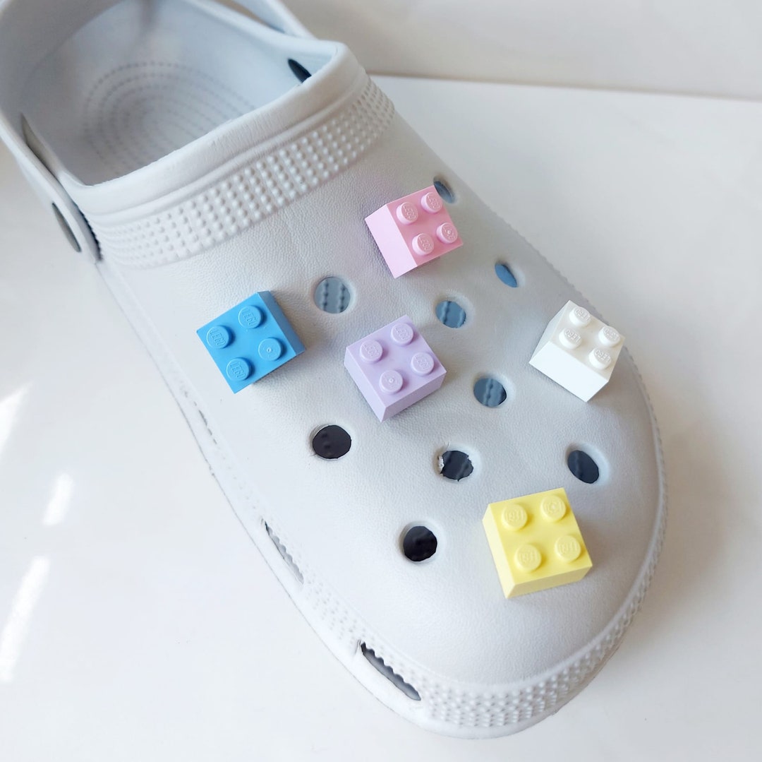 Set of 5 Bricks Shoe Charms Studs * Unique Unusual Christmas Gifts ...