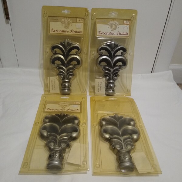 Curtain Rod Finials - Etsy