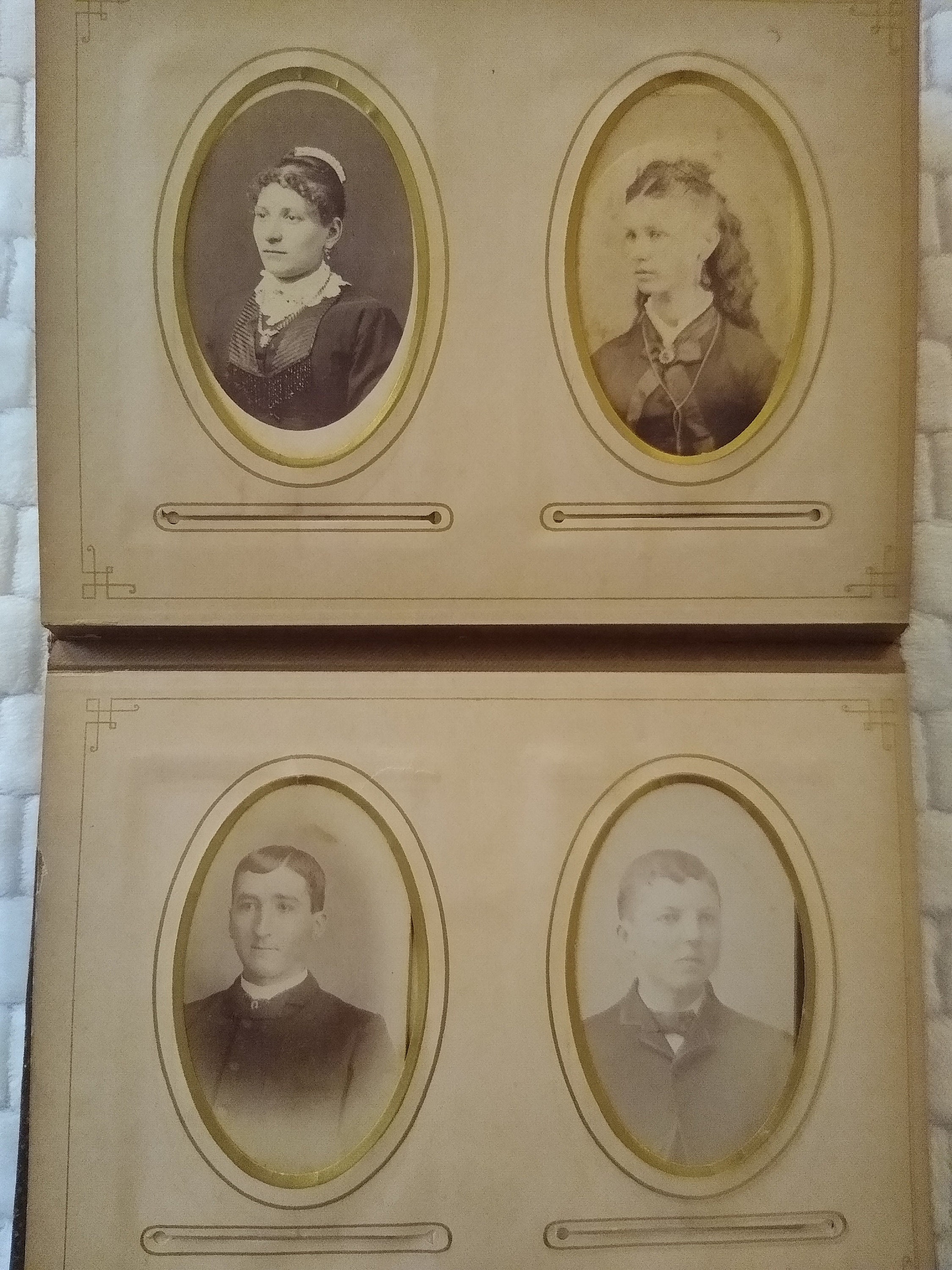 Antique Cabinet Cards Family Album Couples Men Women Lot of 32 - Etsy