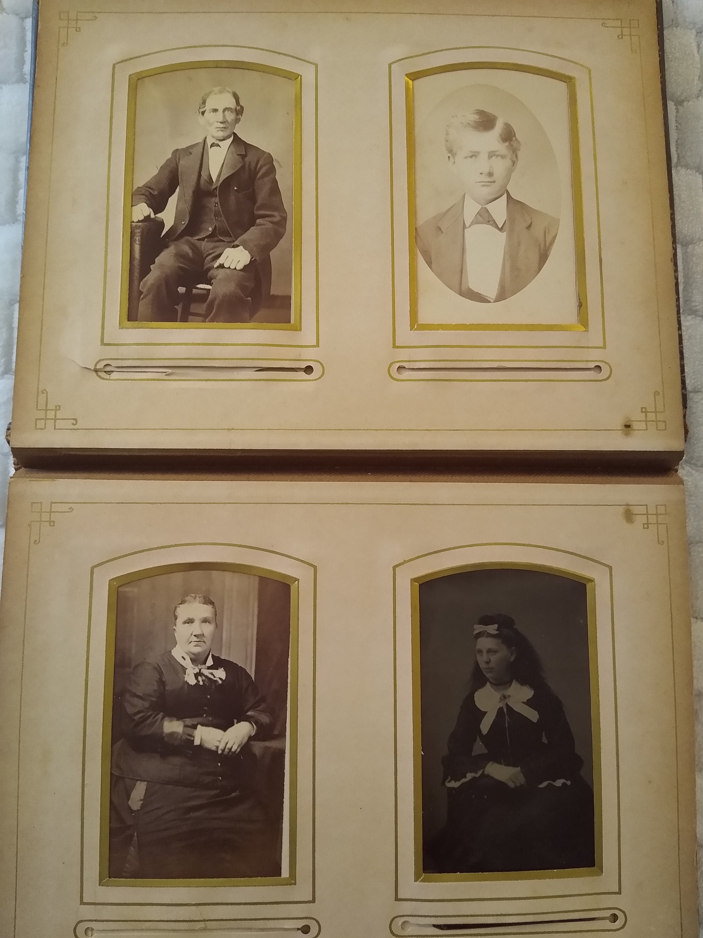 Antique Cabinet Cards Family Album Couples Men Women Lot of 32 - Etsy