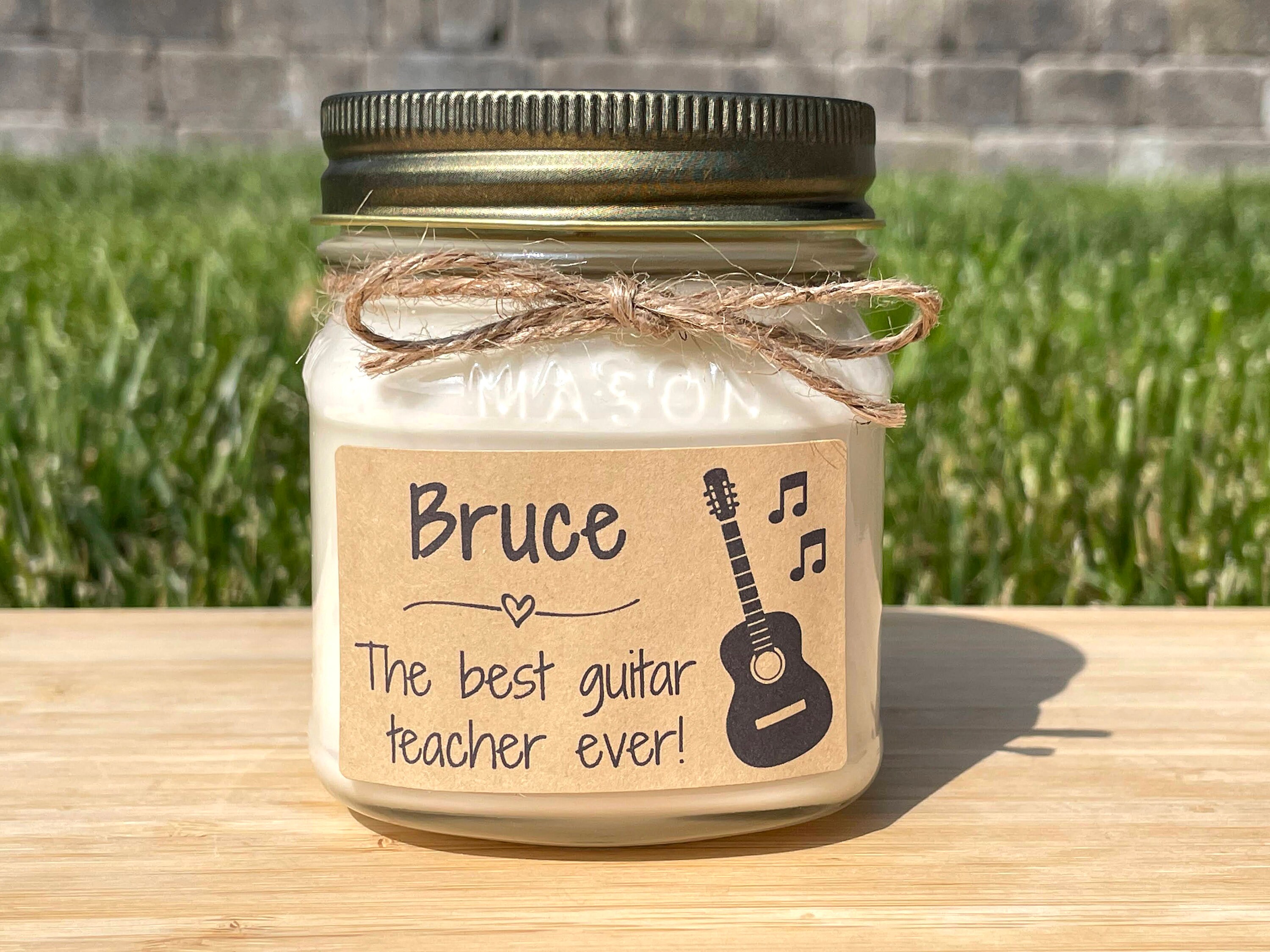 Personalized Guitar Teacher Gift Guitar Instructor Gift Guitar Teacher ...