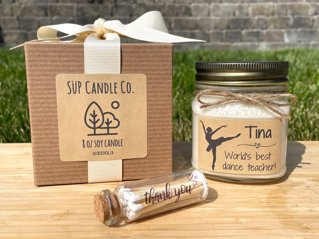 Personalized Dance Teacher Gift Dance Instructor Gift Dance Teacher ...