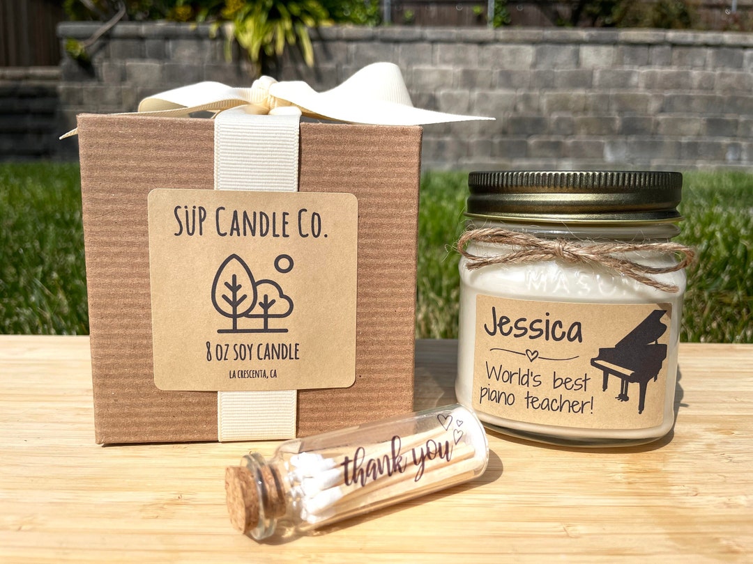 Personalized Piano Teacher Gift Piano Instructor Gift Piano Teacher ...