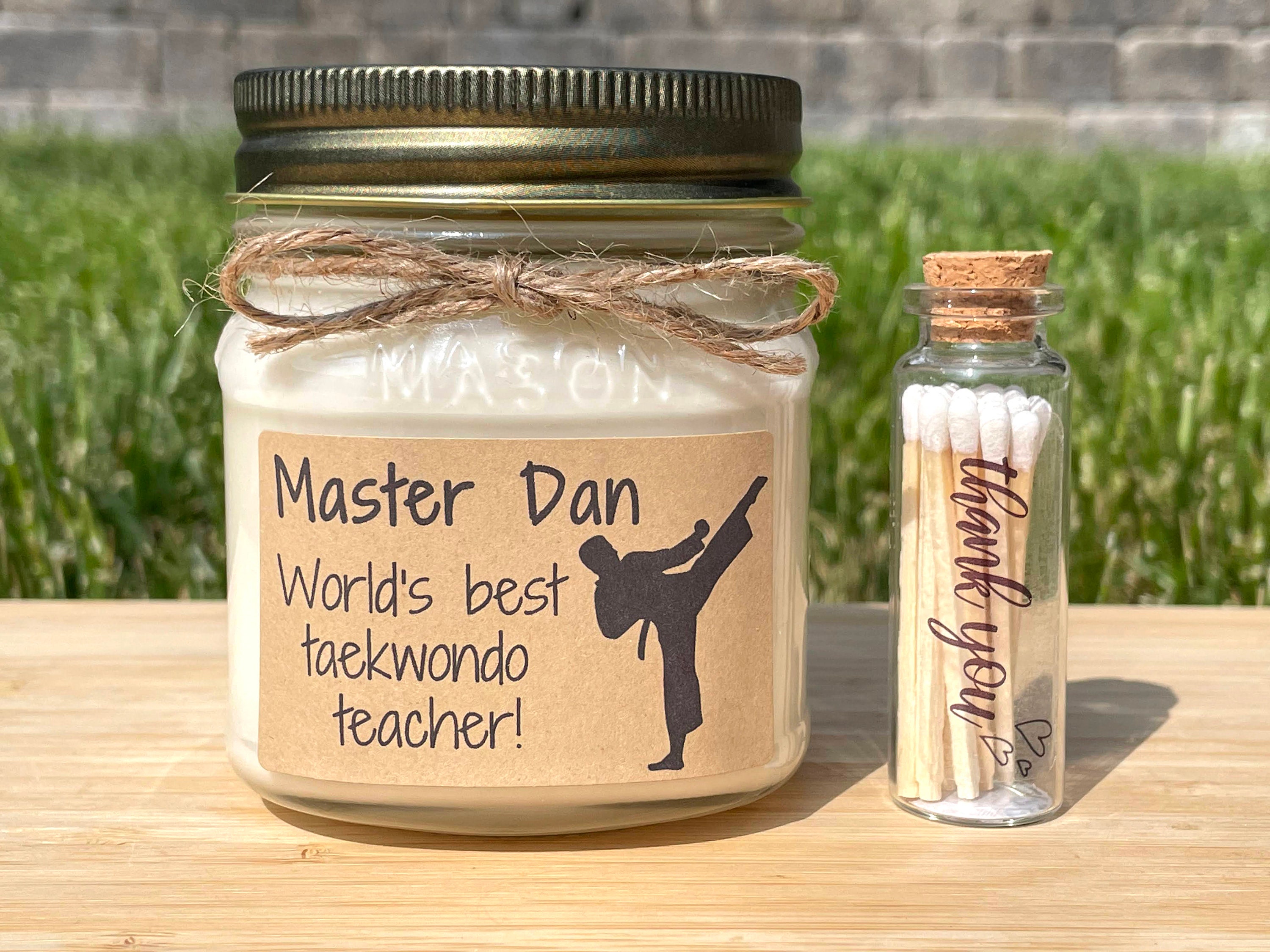 Personalized Taekwondo Instructor Gift Taekwondo Teacher Gift Tae Kwon ...