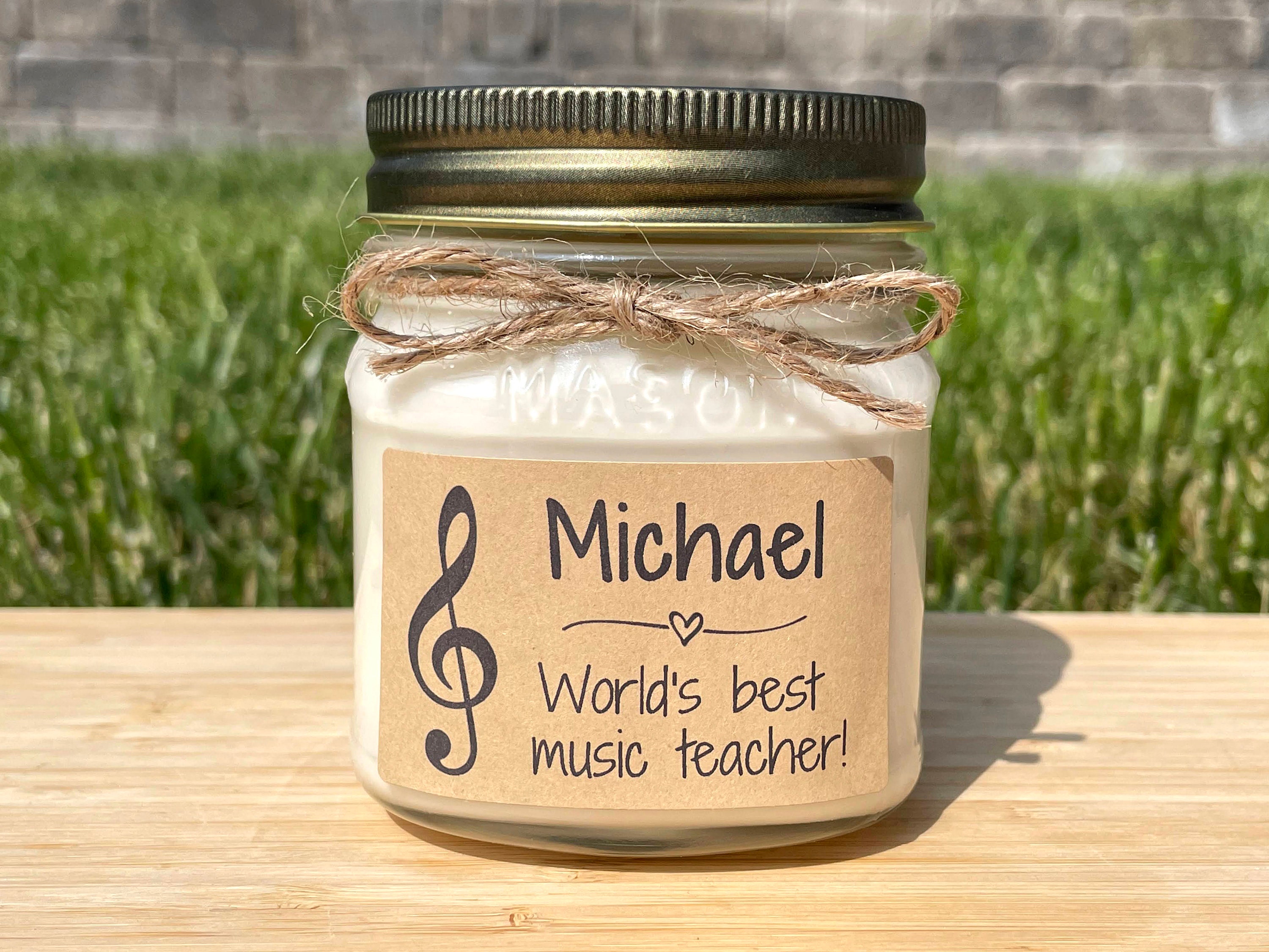 Personalized Music Teacher Gift Music Instructor Gift Music Teacher ...