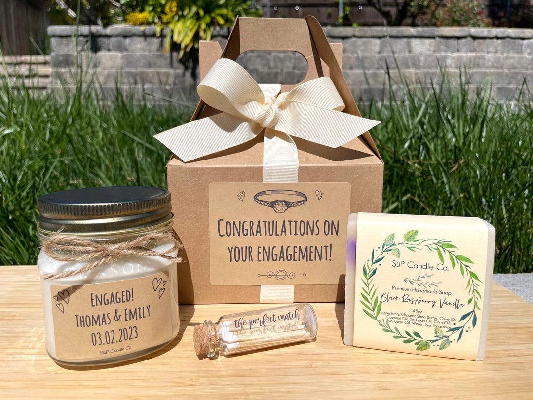 Personalized Engagement Gift for Couple Engagement Party Gift Bridal ...