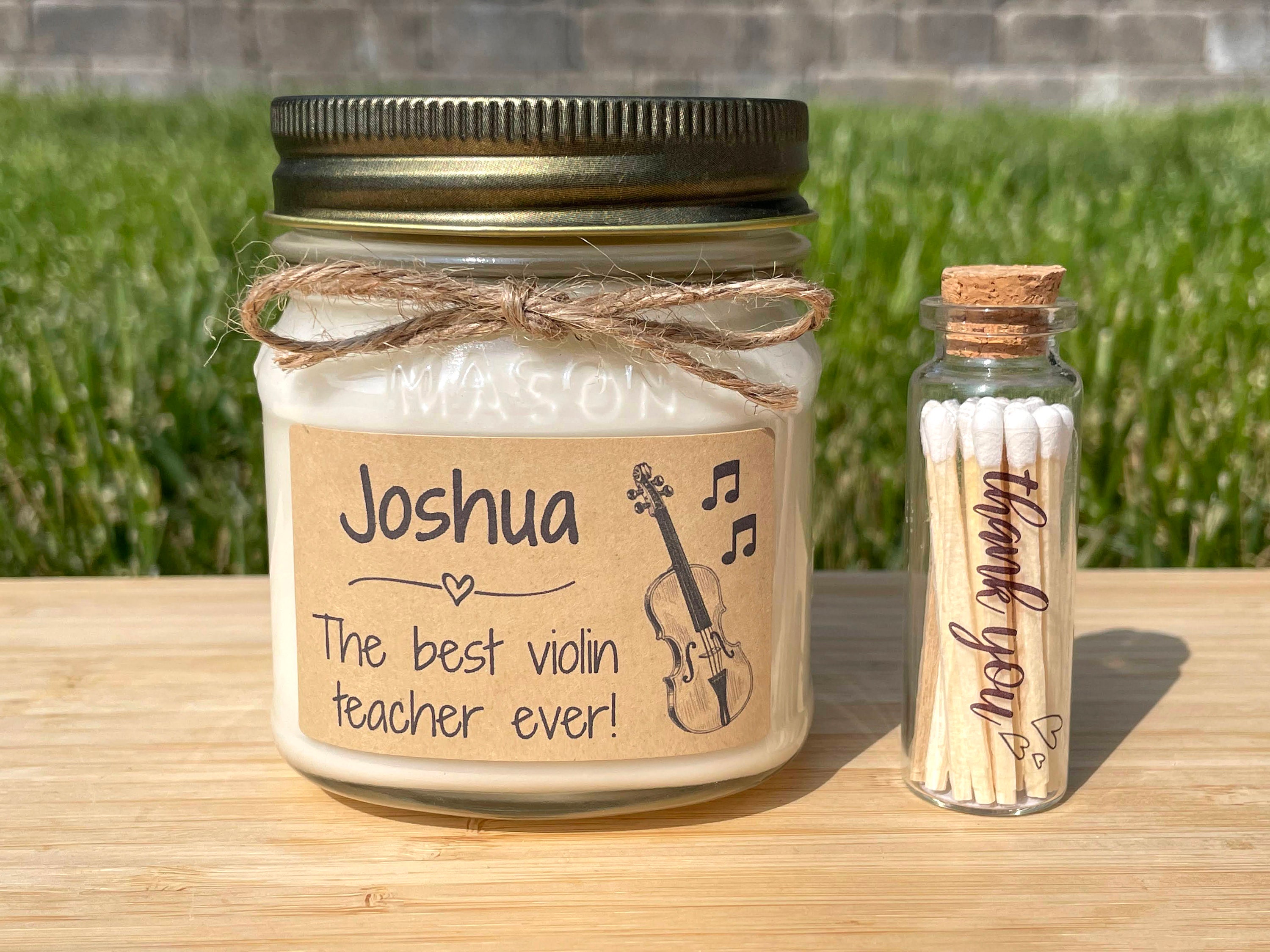 Personalized Violin Teacher Gift Violin Instructor Gift Violin Teacher ...