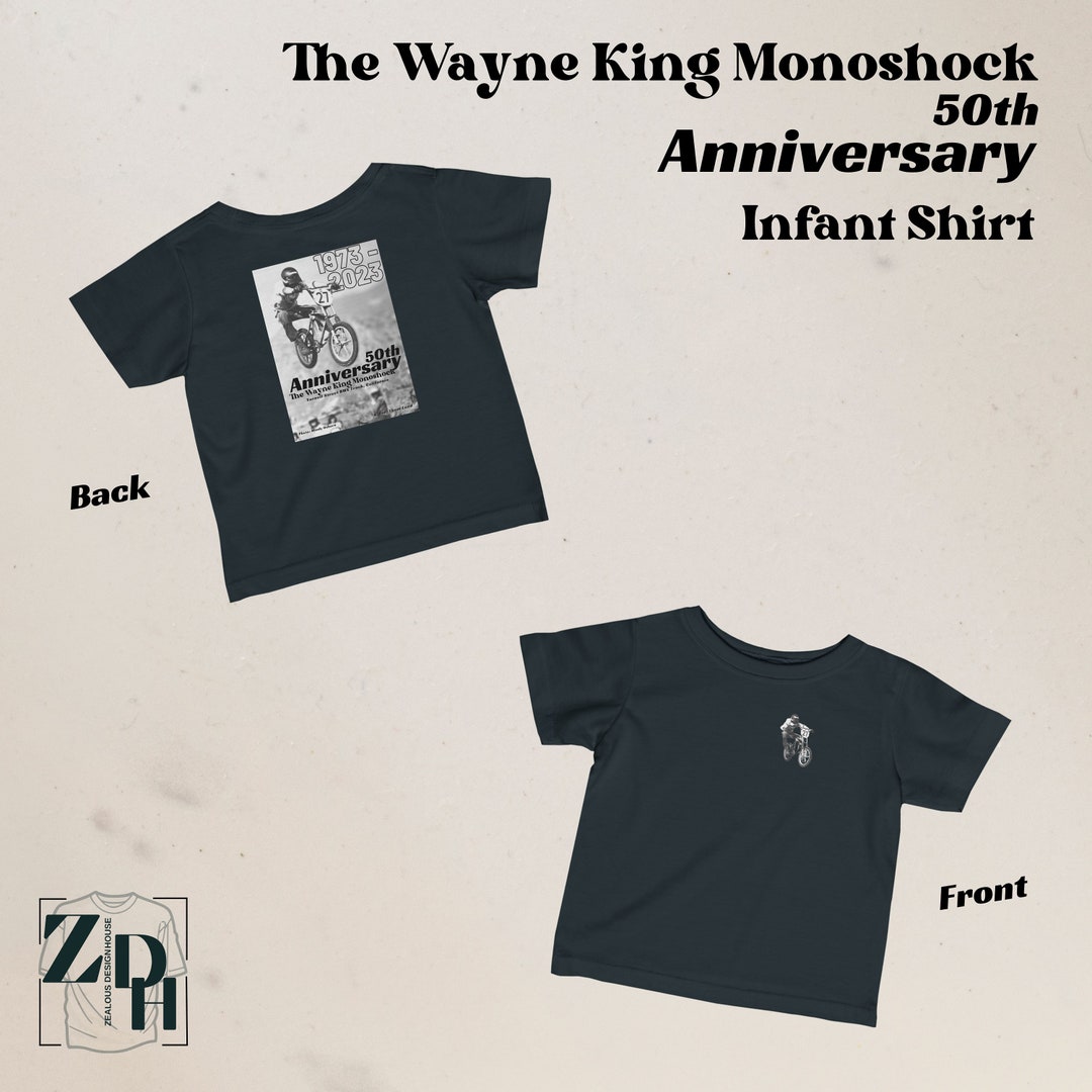 Infant- Wayne King 50th Anniversary Monoshock BMX Infant Fine Jersey ...