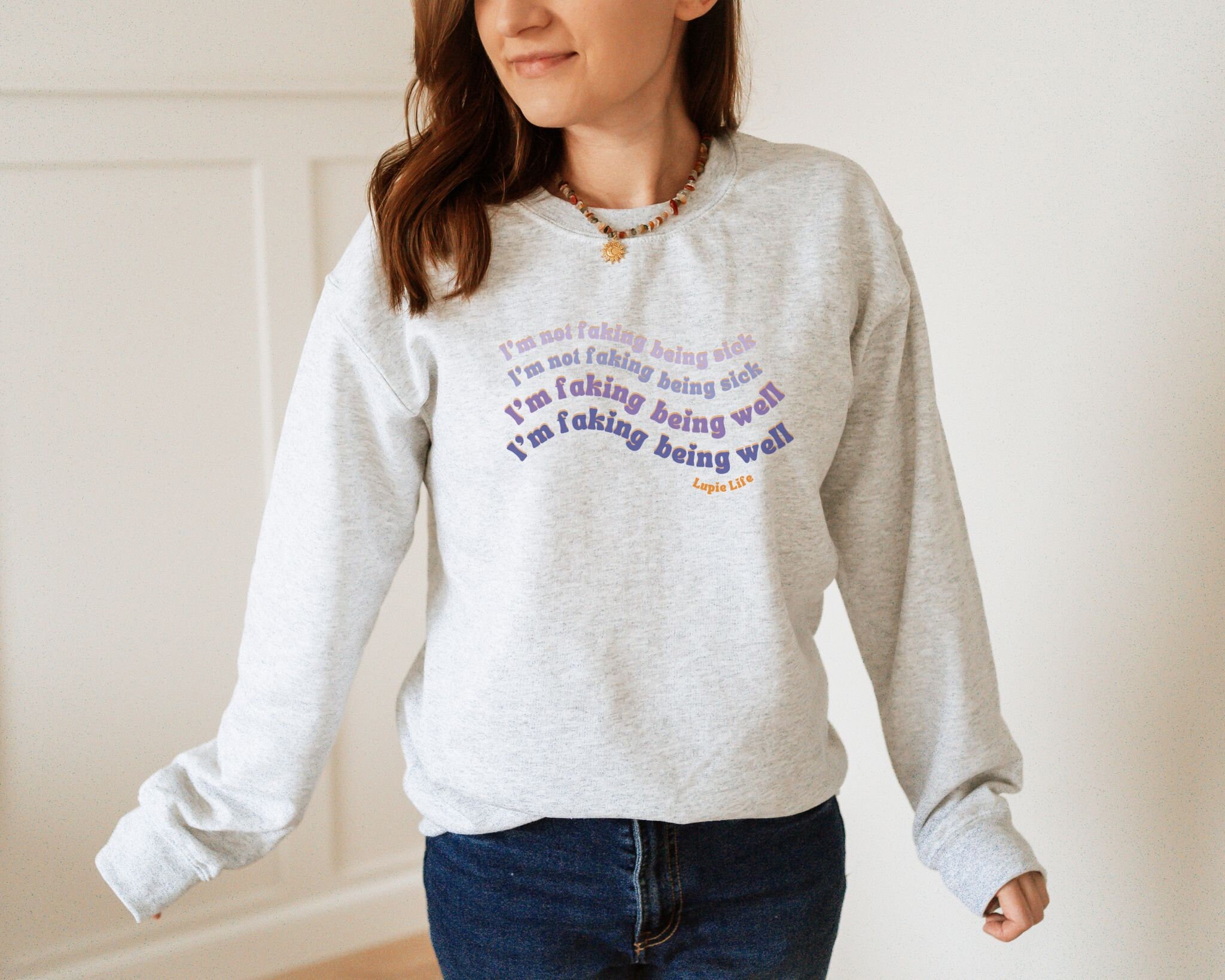 Im Not Faking Being Sick Im Faking Being Well Lupie Life - Etsy