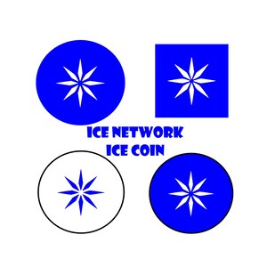 Ice Coin Svg, Ice Network Svg and Png - Etsy