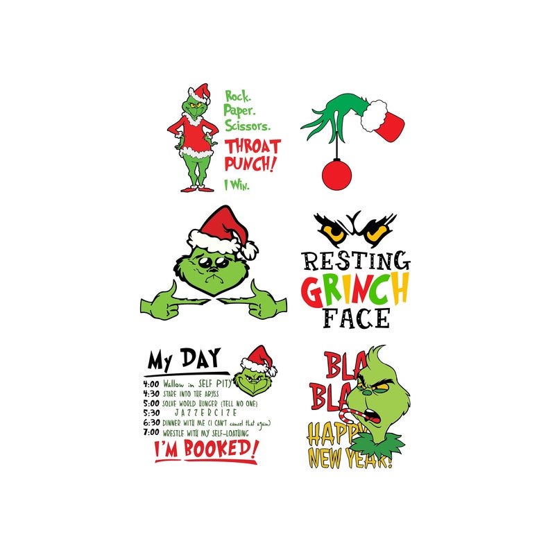 Grinch Svg - Etsy