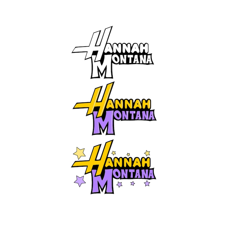 Hannah Montana Svg - Etsy